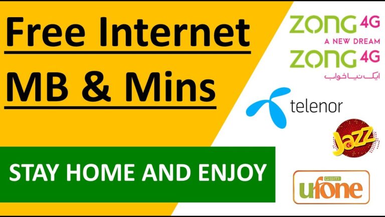 Get Free Internet in Pakistan (Legit Ways) + Latest Internet Packages ...